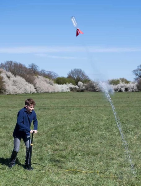 Water Rokit Wasserrakte Rakete mit PET-Flasche | experimentis® Shop