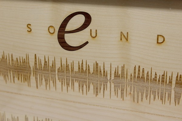 "The Sound of e" - Wandbild "Eulersche Zahl e" | Mathe Geschenk